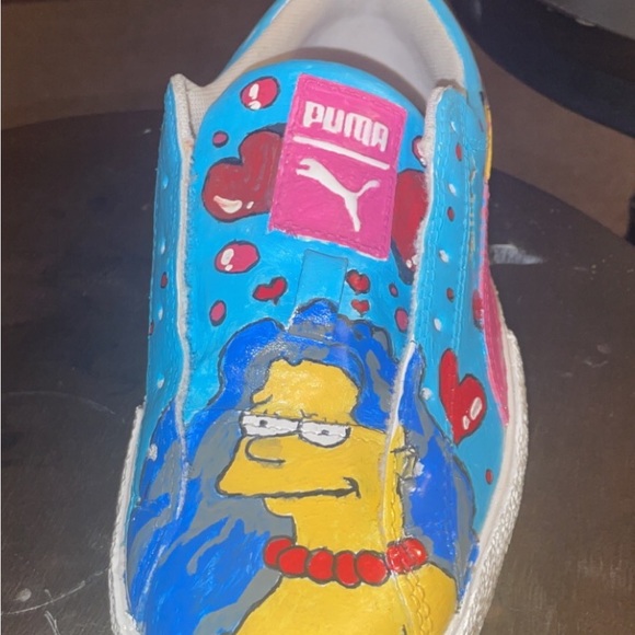 Puma | Shoes | These Are Size 7 The Simpsons Edition I Did Them Myself ...